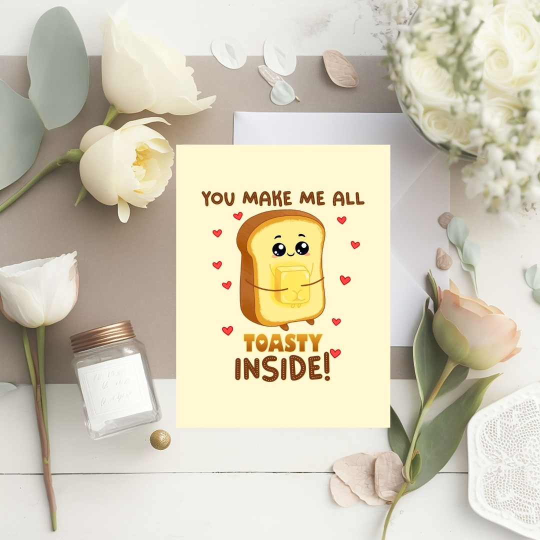 Toasty Inside Greeting Card - Adneptis - Unique Bookmarks and Greeting ...